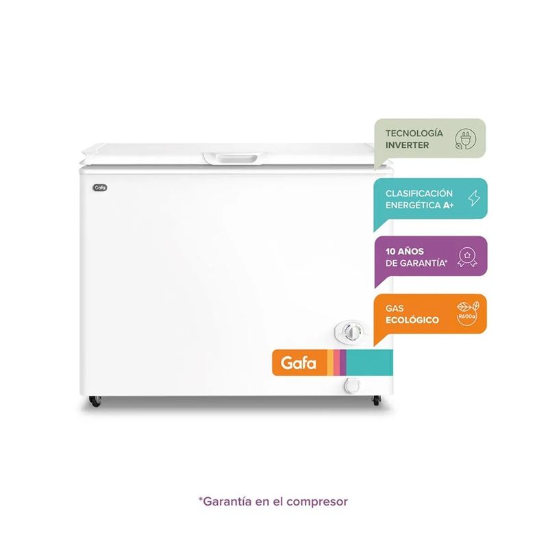 FREEZER GAFA HORIZONTAL FGHF300B-L - Sampietro